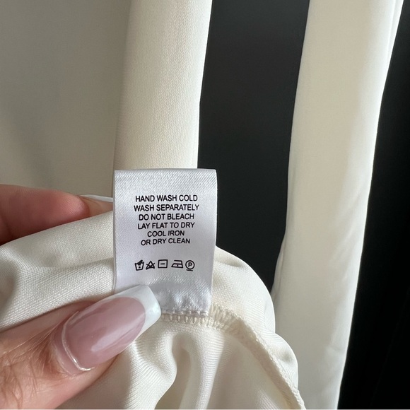 Helsa | Dresses | Helsa Matte Jersey Off Shoulder Mini Dress In Ivory ...